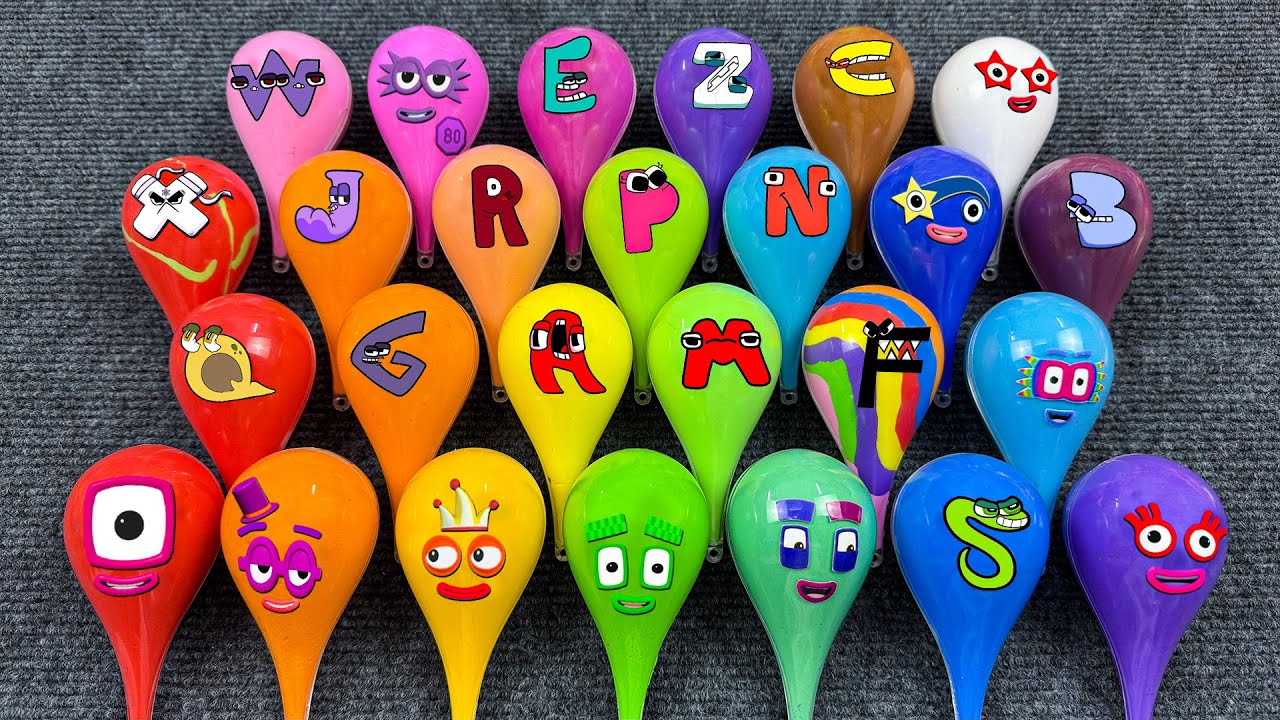 Numberblocks – Look All Clay with Droplet! Surprise Clay& Slime ASMR ...