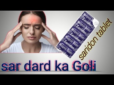 Saridon tablet hindi review/uses, dosages & side effect - YouTube