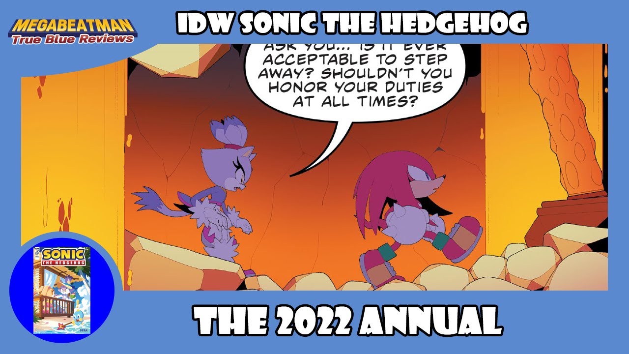 The IDW Sonic 2022 Annual | A Comic Review by Megabeatman - YouTube