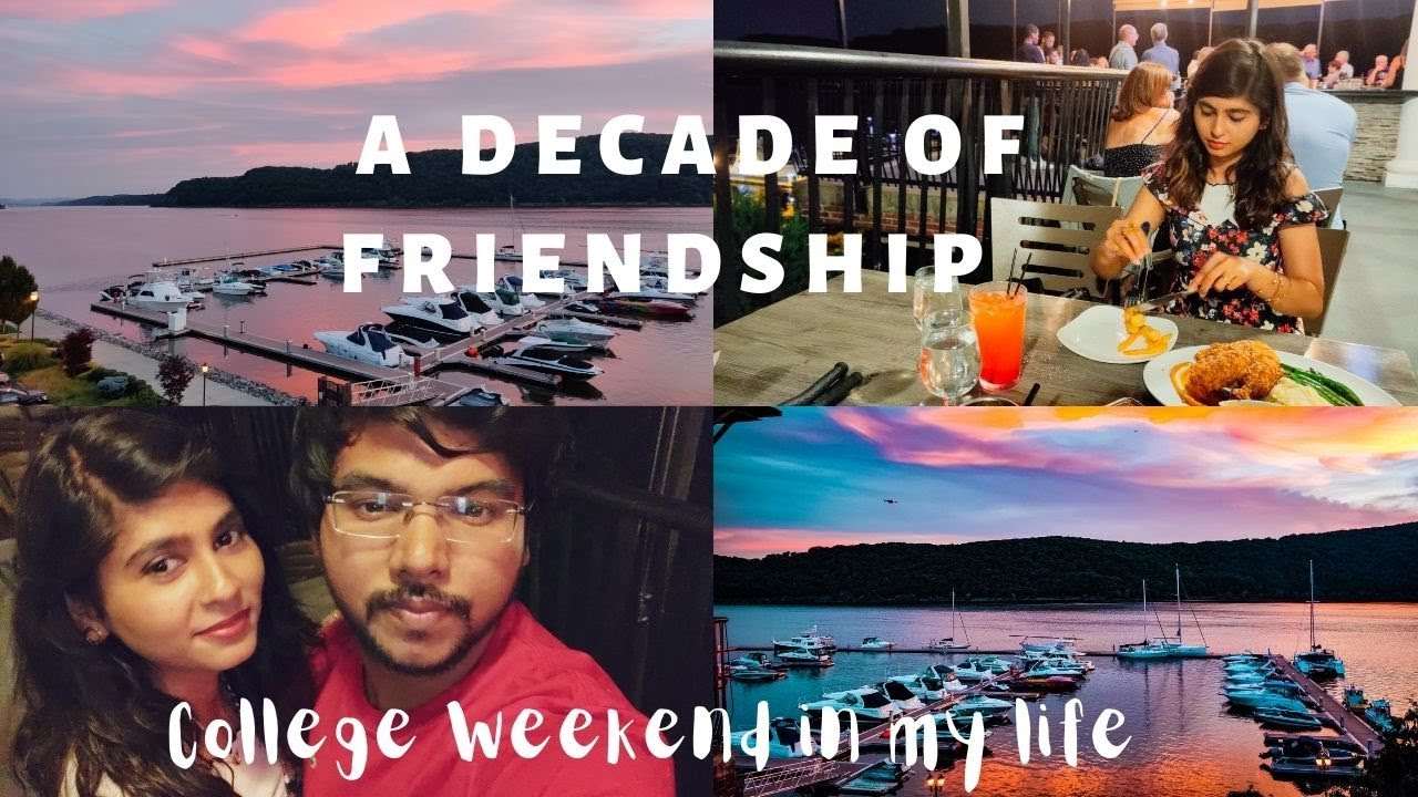 College weekend in my life *New York * | Friends , Dinner & college ...