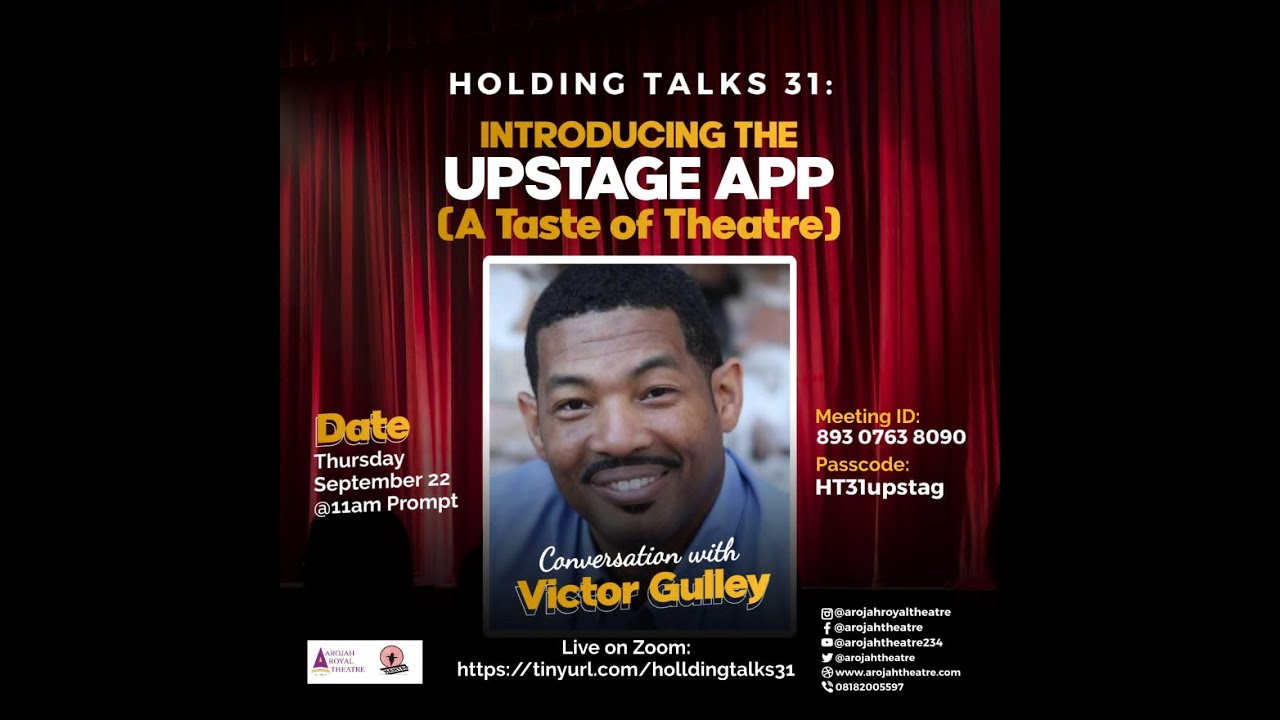 Holding Talks 31: Conversation with Victor Gulley - YouTube