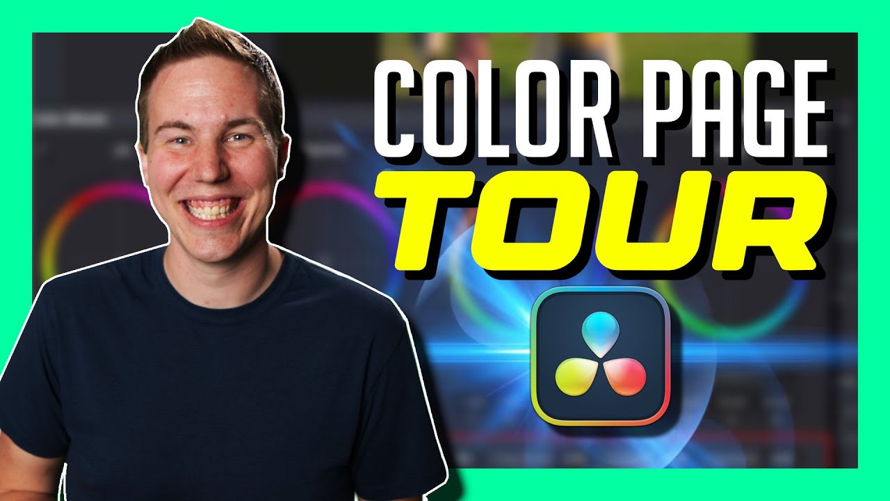 Full COLOR Page Tour for DaVinci Resolve Beginners - YouTube