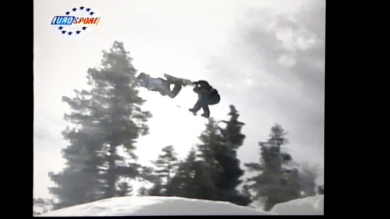 Jim Rippey best boardercross moment ever, 1st Winter X Games, Big Bear ...