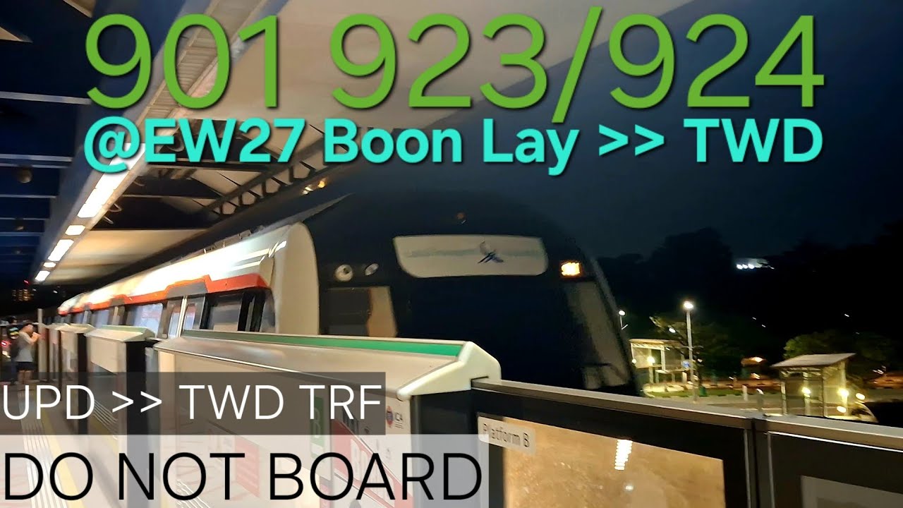 [SMRT] (901 Depot Transfer/Do Not Board Train) R151 923/924 EWL ...