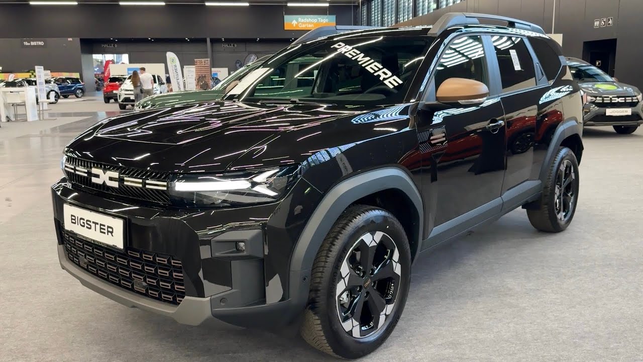 DACIA BIGSTER Extreme 2025 (PEARL Black) - visual REVIEW & PRICE - YouTube