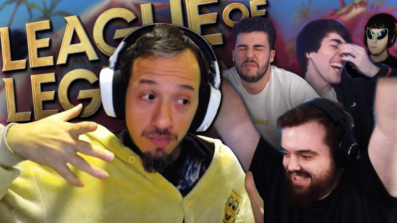 LAS LOCAS DE BOT | Lol Flex | Ibai Petrusco Werlyb Ander | KNekro - YouTube