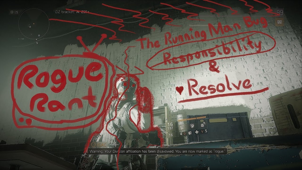 The Running Man Bug, Responsibility, and Resolve - Rogue Rant - [P2H ...