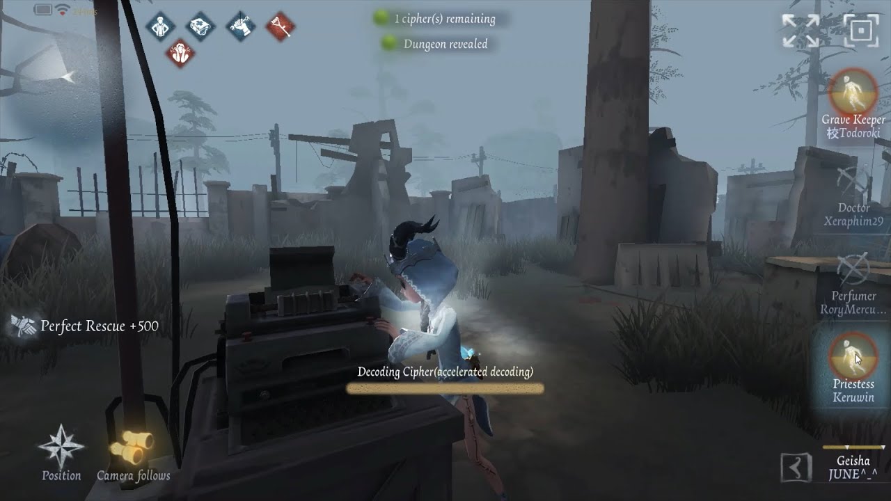 Identity V - OPERATION: Rescue first, then pop the primed cipher ...