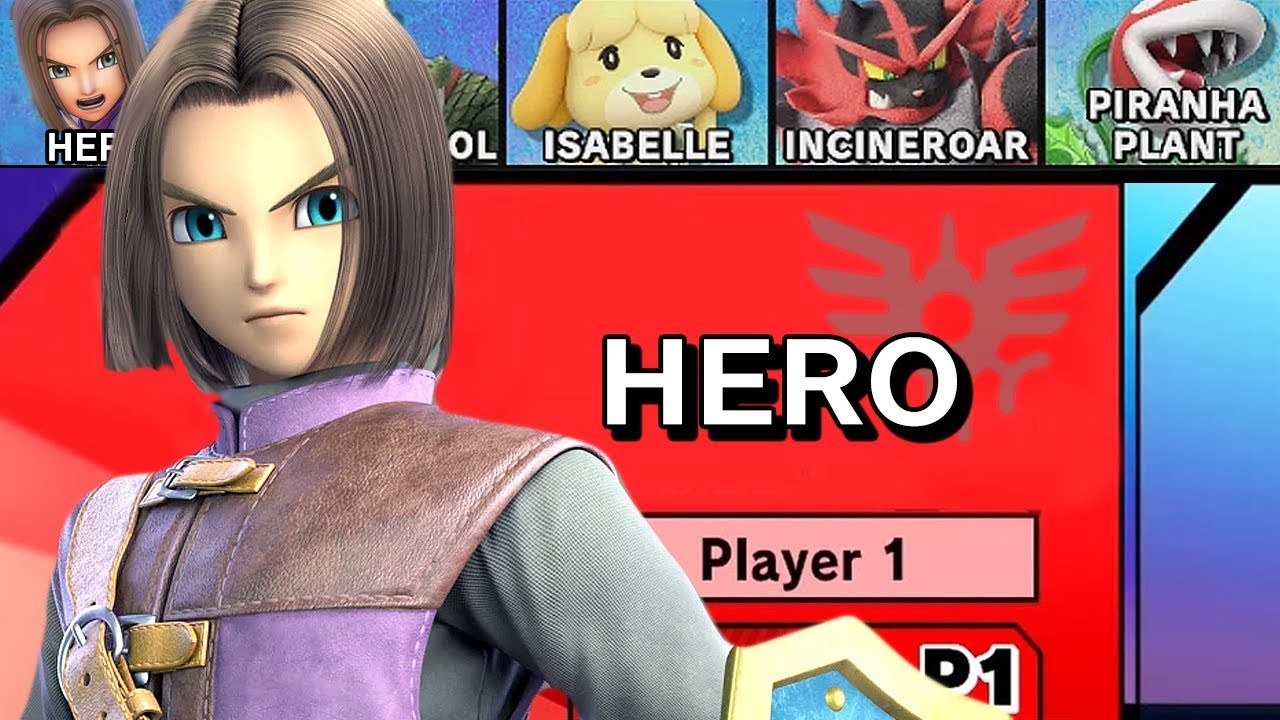 The Hero Vs. All Bosses in Super Smash Bros Ultimate + Cutscenes - YouTube