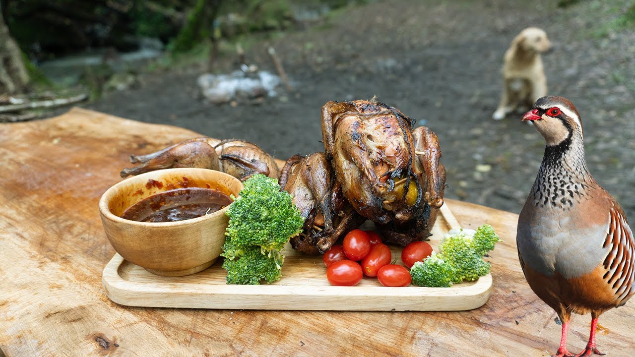 HangRoasted Partridge Special Recipe: With Delicious Sauce - YouTube