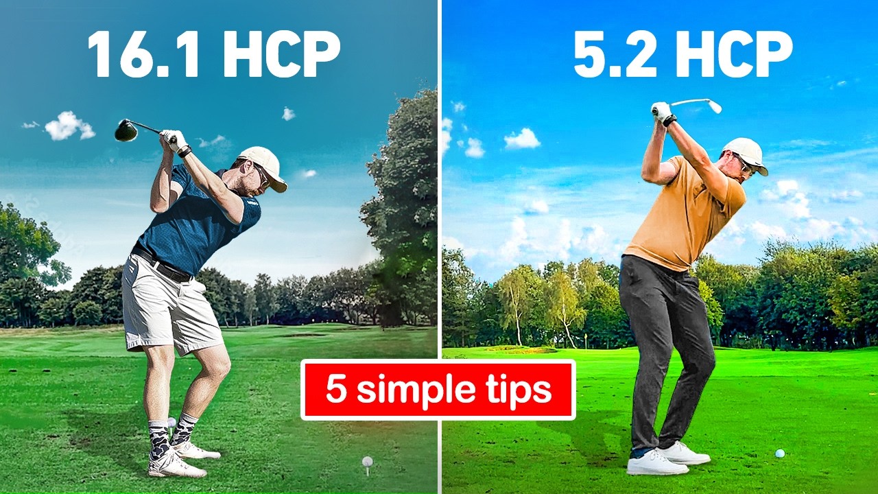 How I dropped 10 shots from my golf game... (5 simple tips) - YouTube
