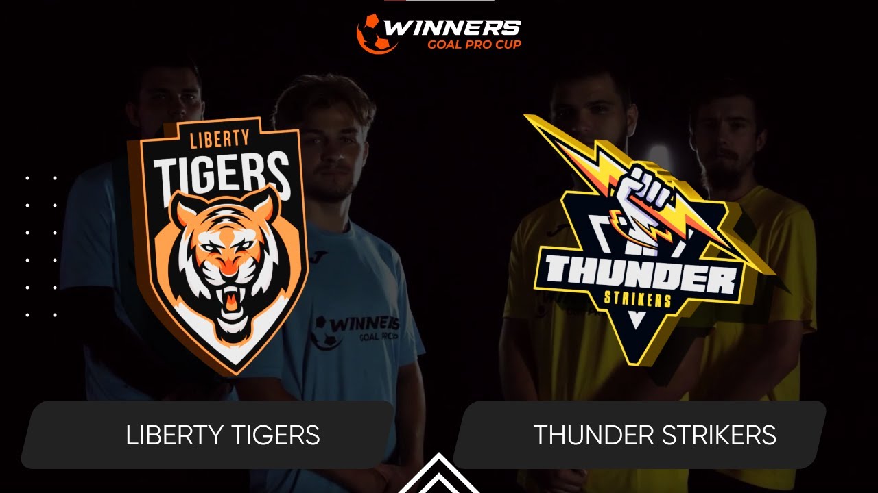 Winners Goal Pro Cup. Liberty Tigers - Thunder Strikers 10.04.24. First ...