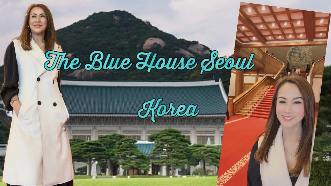 The Blue House Tour in Seoul South Korea - YouTube