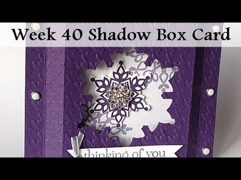 Shadow Box Card - YouTube