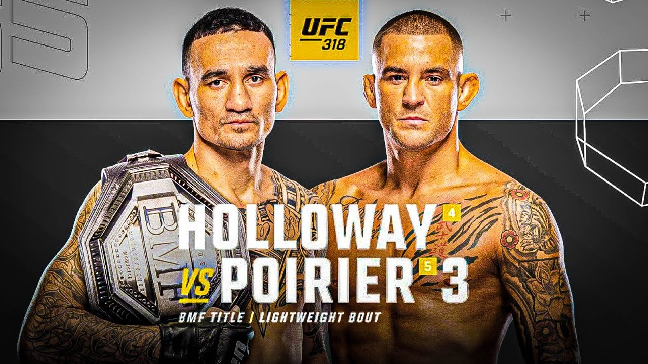 UFC 318 PROMO Max Holloway vs Dustin Poirier 3 - YouTube