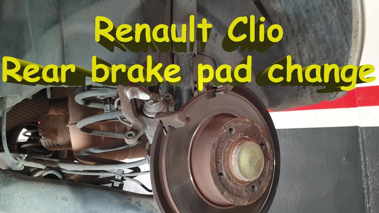 How to replace brake pads on a Renault Clio (DIY) - YouTube