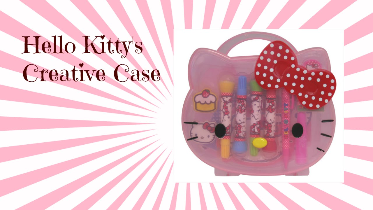 Hello Kitty Creative Case & Surpise Fashems - YouTube