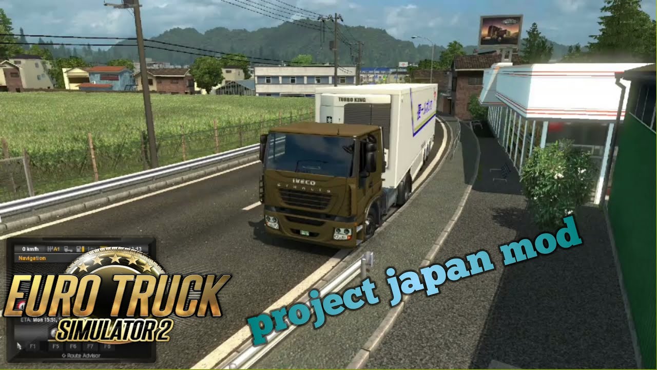 ETS 2 | Project Japan Mod Gameplay | 1st Cargo Transportation | - YouTube