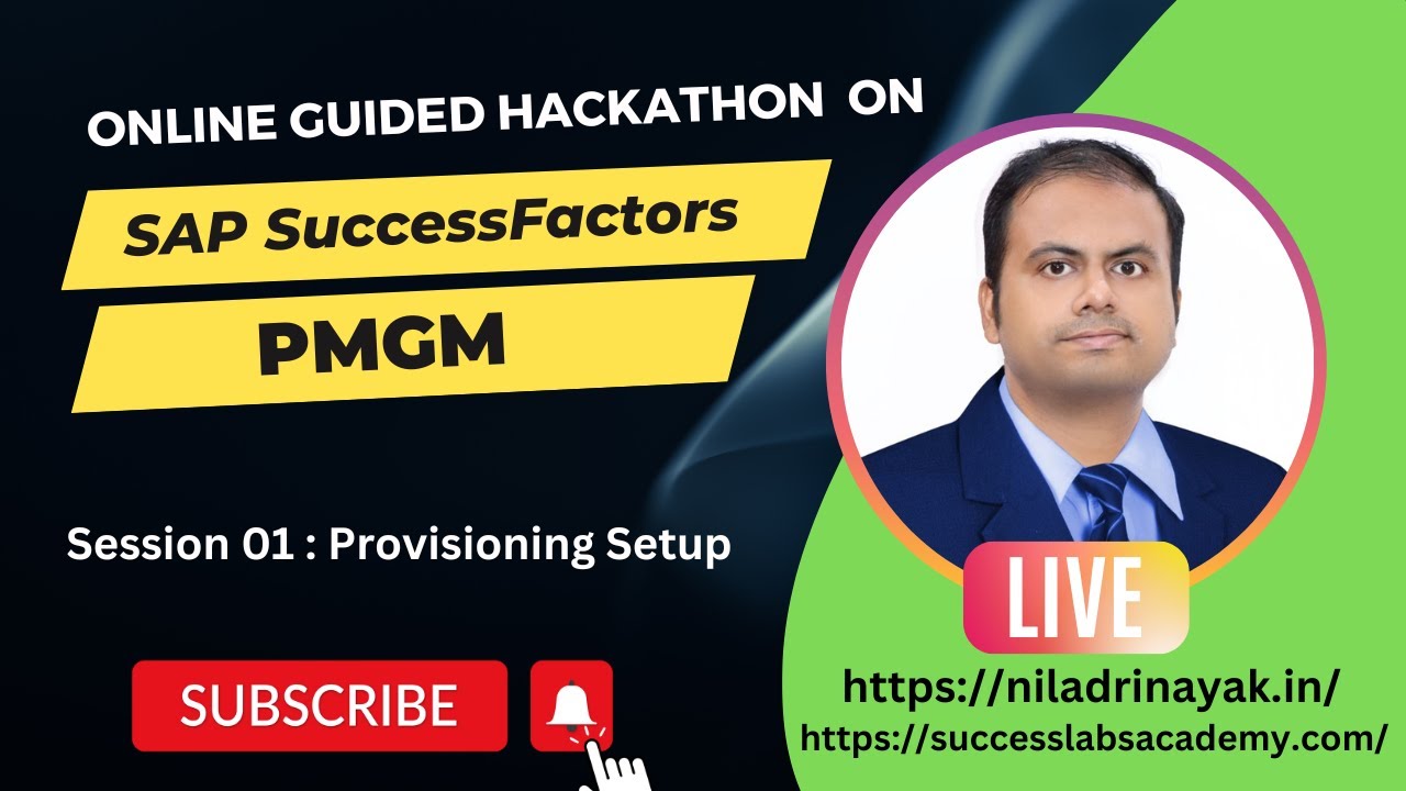 PMGM 001. Basic Setup in Provisioning SuccessFactors Performance ...