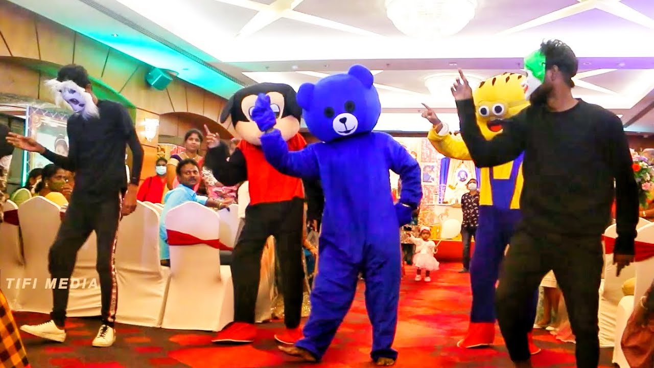 First Birthday welcome dance | Teddy dance | Harish Tifi - YouTube