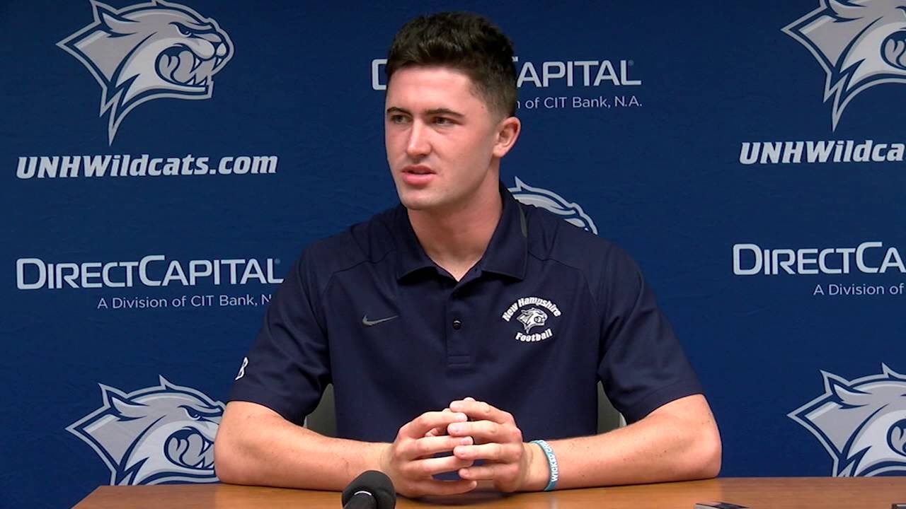UNH Football Heads to Elon 10/7/16 - YouTube