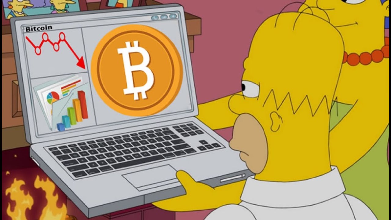 💰 #Bitcoin en los #Simpson descubren las #Criptomonedas 🎈 🎉 - YouTube