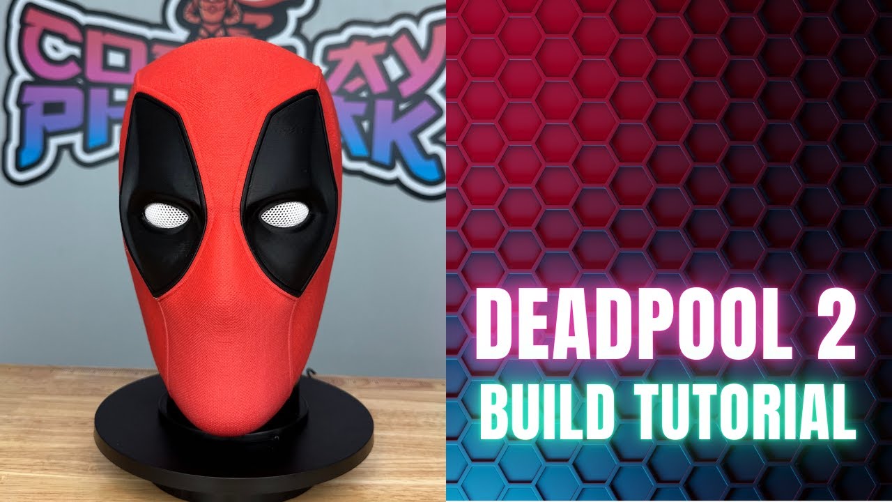 CosplayPhreak Episode 16 - Deadpool Movie Mask Tutorial - YouTube