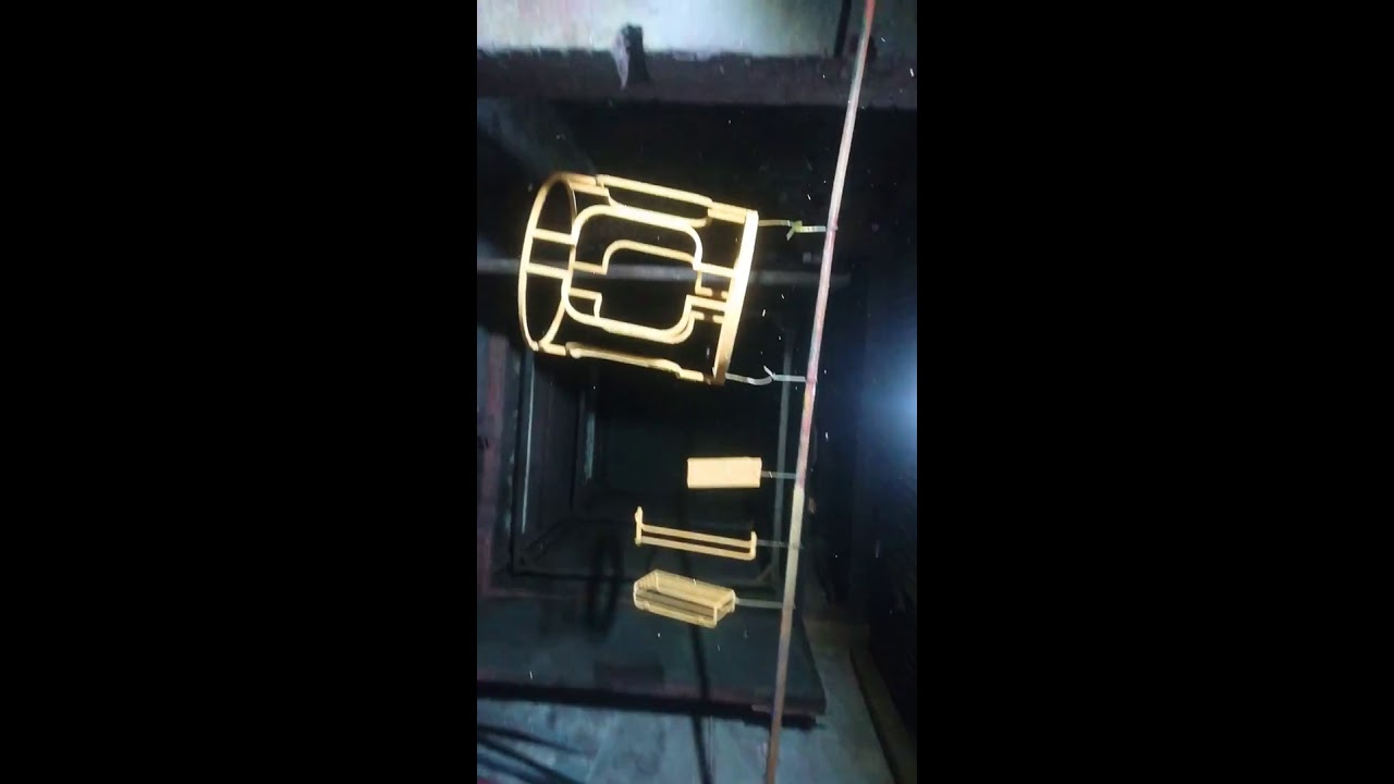 24k pure gold sparkle powder coat in lahore - YouTube