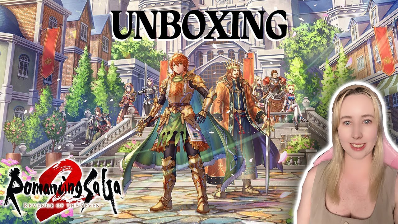 Romancing SaGa 2: Revenge of the Seven Limited Edition Unboxing ...