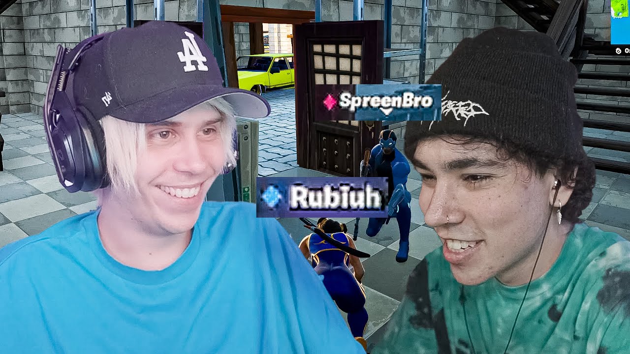 🐻DÚO OSO🐼| RUBIUS y SPREEN juegan FORTNITE OG | DIRECTO COMPLETO | 14 ...