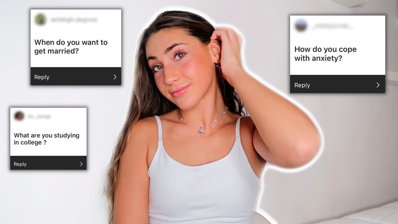 GRWM (make up routine and Q&A) - YouTube