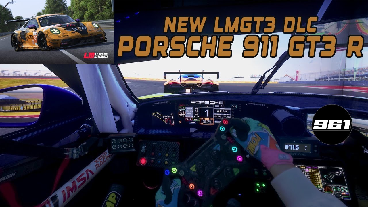 LMU | LE MANS ULTIMATE NEW LMGT3 PORSCHE 911 IS HERE! - YouTube