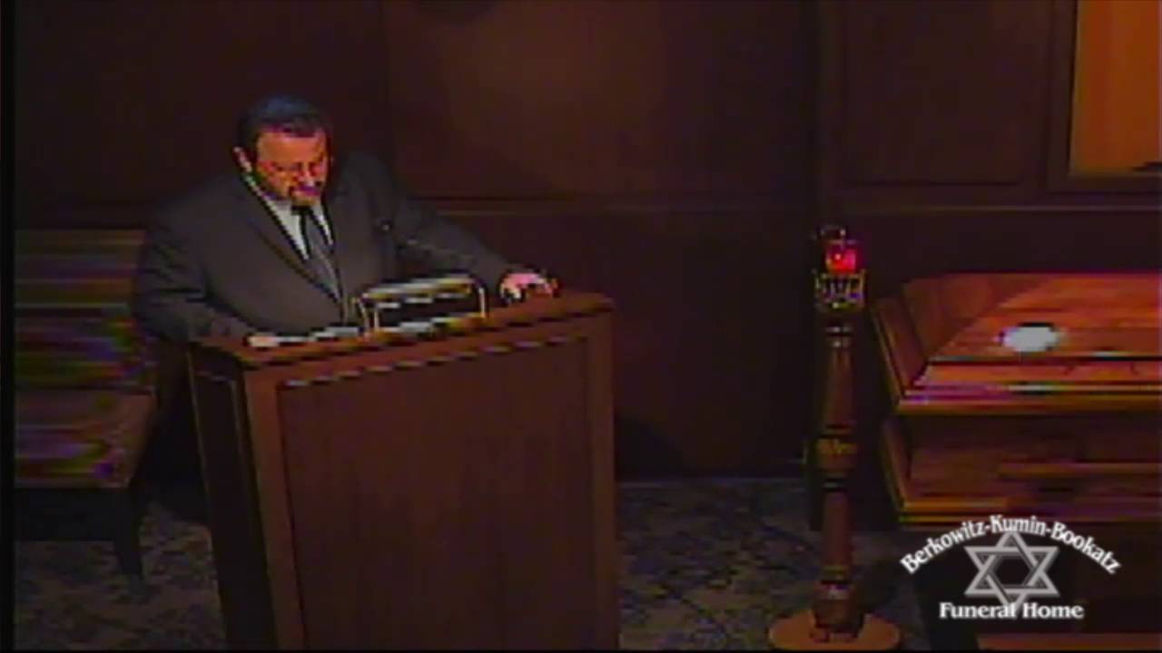 Aleksander Tigay Funeral Service at Berkowitz-Kumin-Bookatz - YouTube