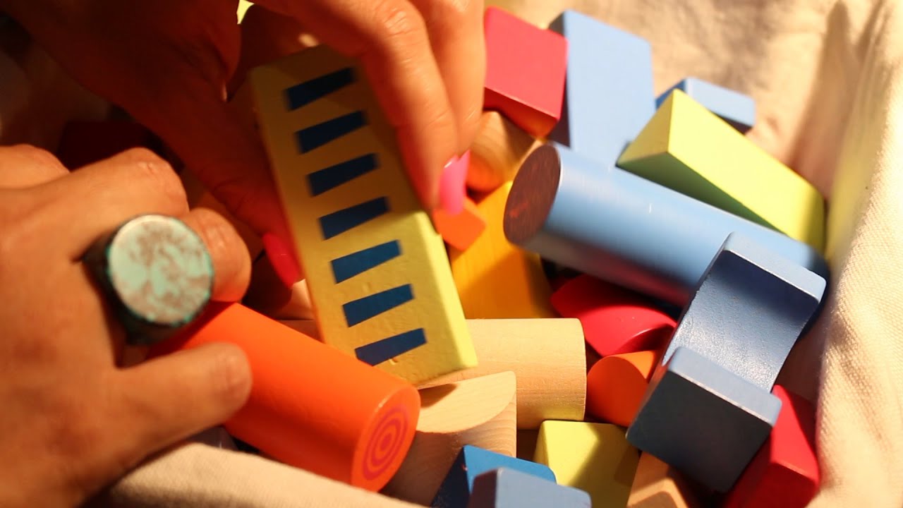 ASMR- Quick Tingles- building blocks - YouTube