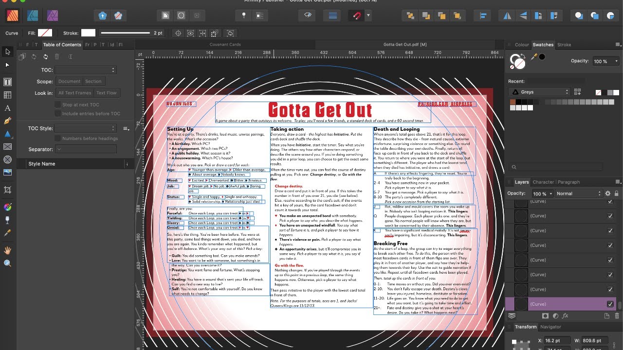 Workshop: Laying Out a One-Page RPG - YouTube