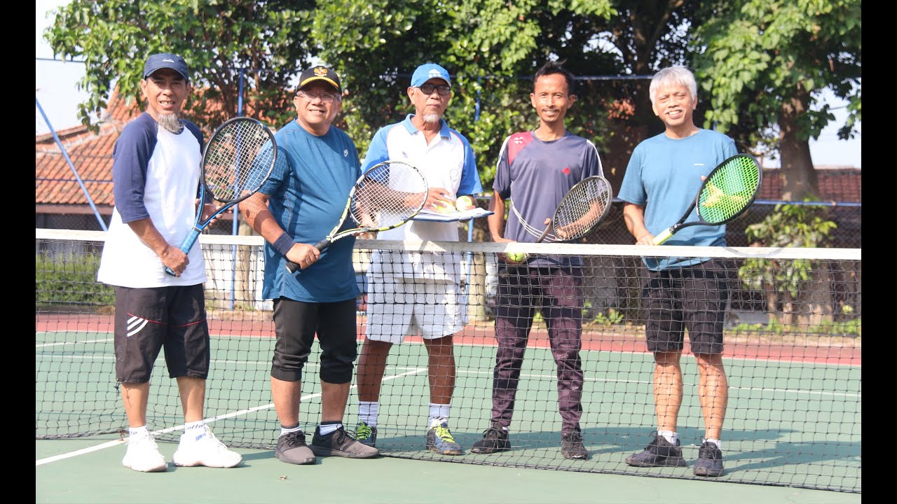 Semifinal #2 Tennis HUT ke 41 BPKP Tahun 2024 di lingkungan Perwakilan ...