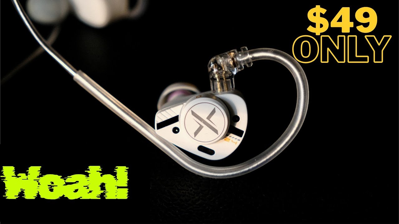 $49 IEM with BASS dial! The OoopusX OP.24 review - YouTube