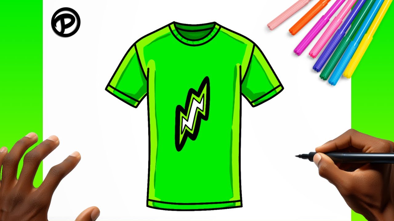 COMO DESENHAR A NOVA CAMISA DO VOID CAUAN - YouTube