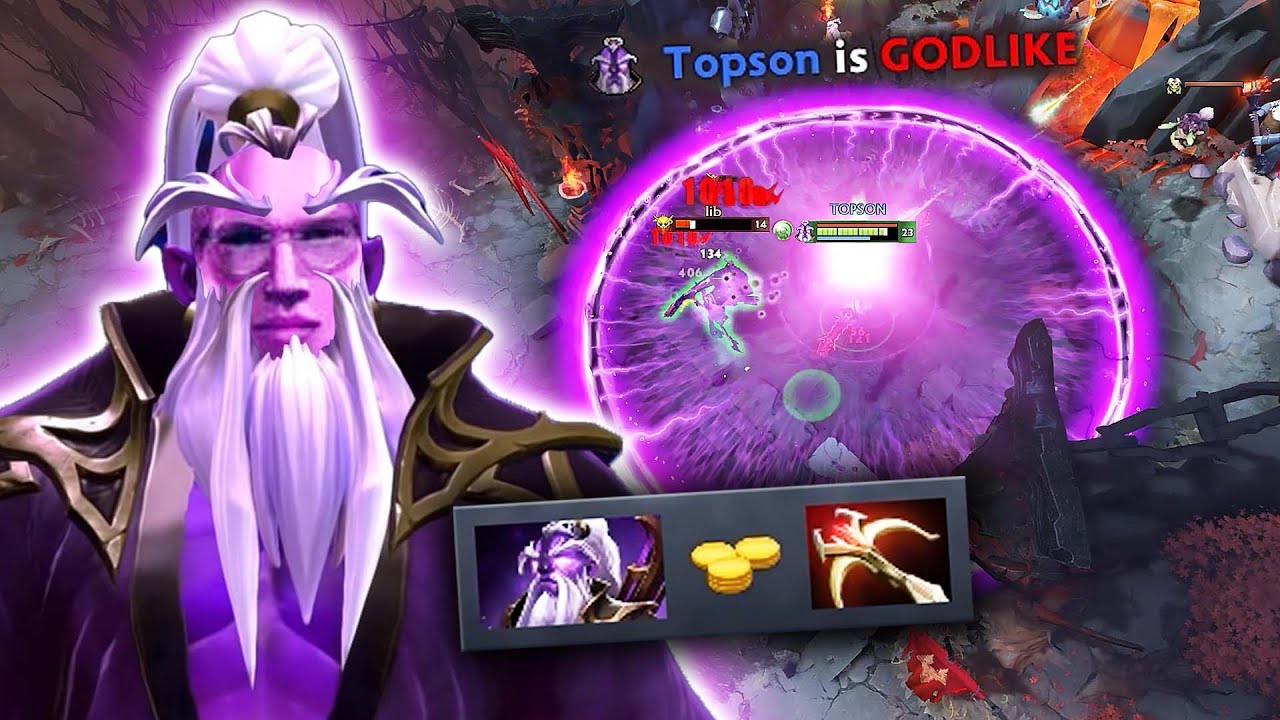 When Topson goes FULL ON RIGHT-CLICK BUILD on Void Spirit - YouTube