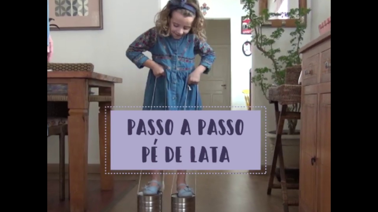PÉ DE LATA - Lembram daquela brincadeira da nossa infância em que ...