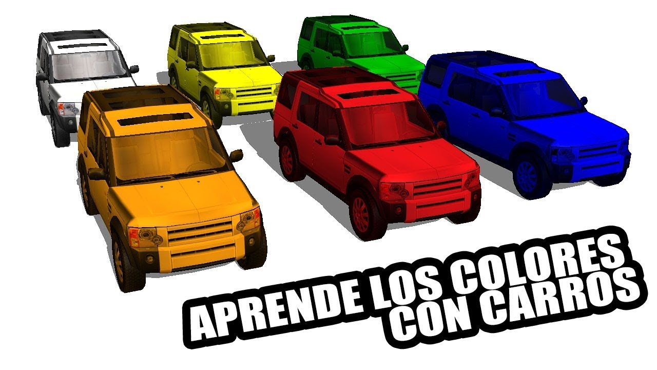 Aprende los colores con carros, canciones para niños - DTvCPN - YouTube