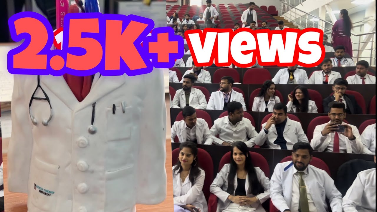 Medical students being ready for oath ceremony #aiims #mbbs #doctor # ...