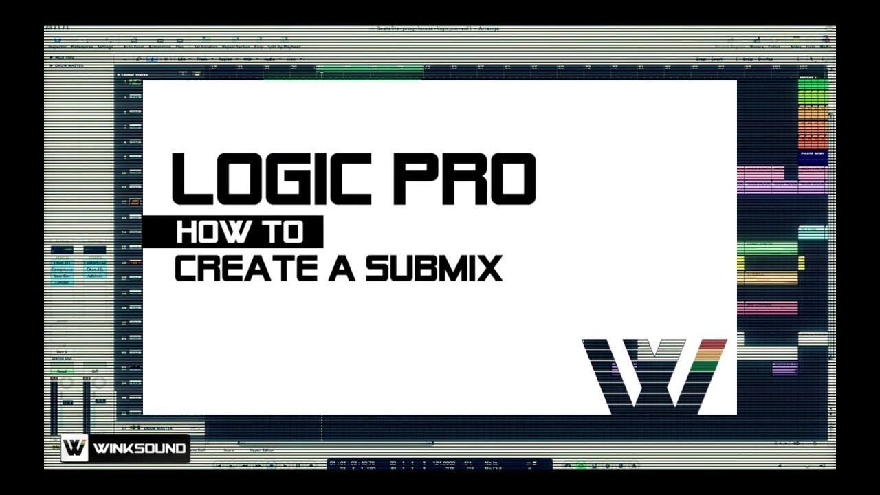 Logic Pro: How To Create A Submix | WinkSound - YouTube