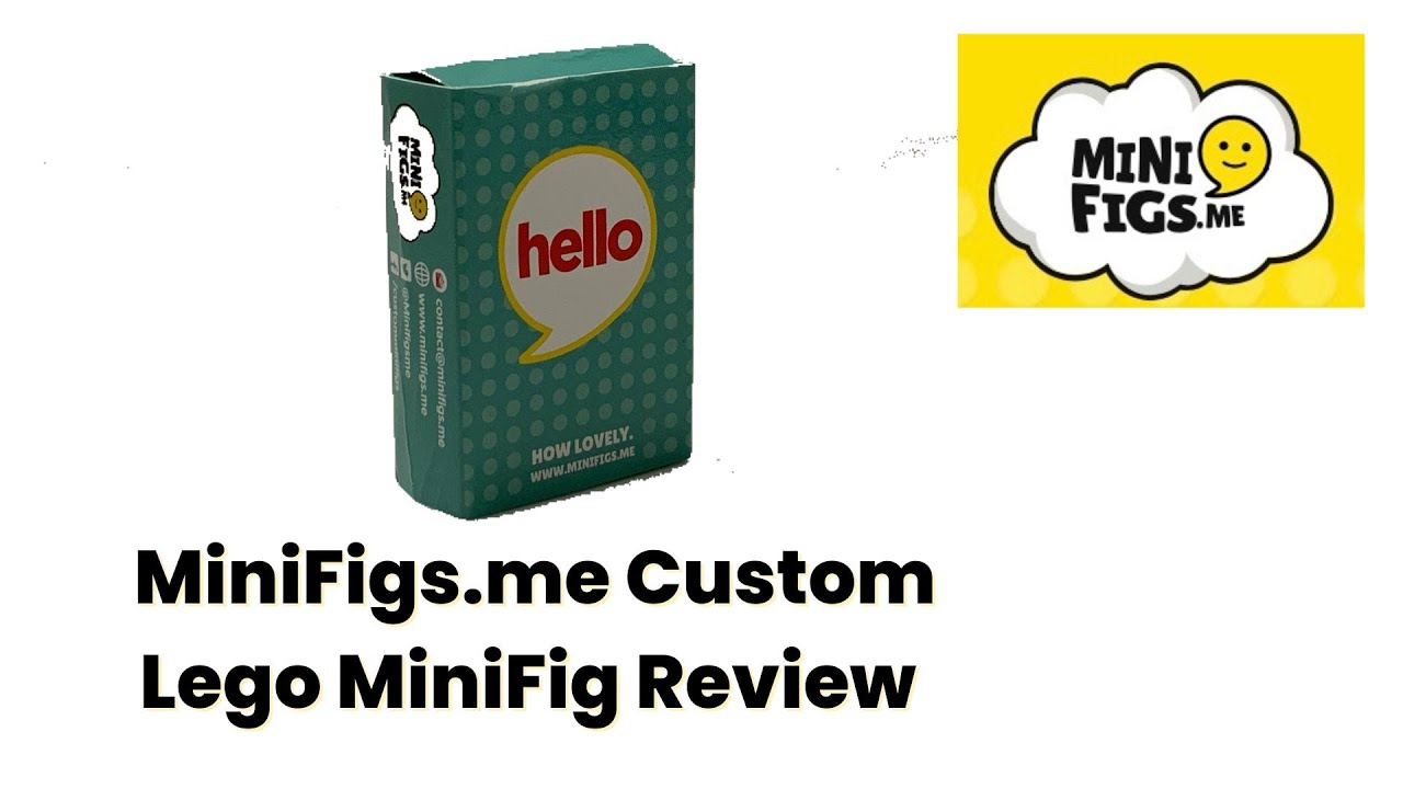 MiniFigs.me Custom Lego MiniFig Review - YouTube