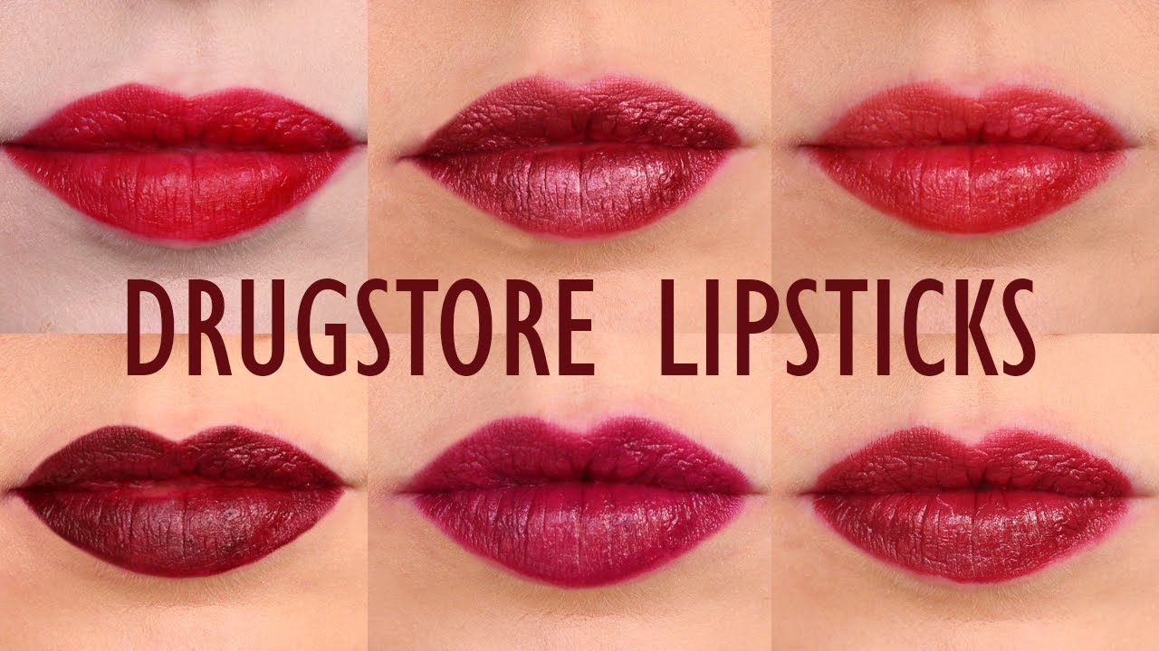Frugal Fridays | 6 Drugstore Lipsticks for Fall - YouTube