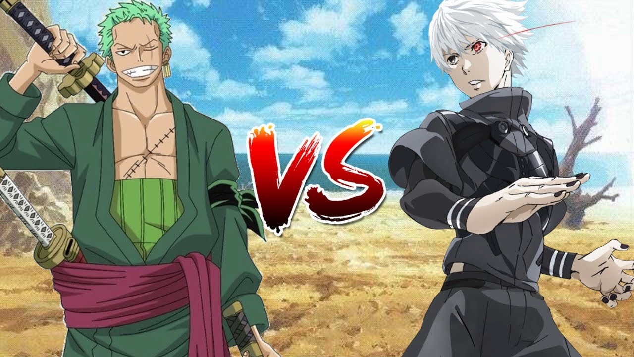 Mugen Battles | Roronoa Zoro vs Kaneki Ken | One Piece vs Tokyo Ghoul ...