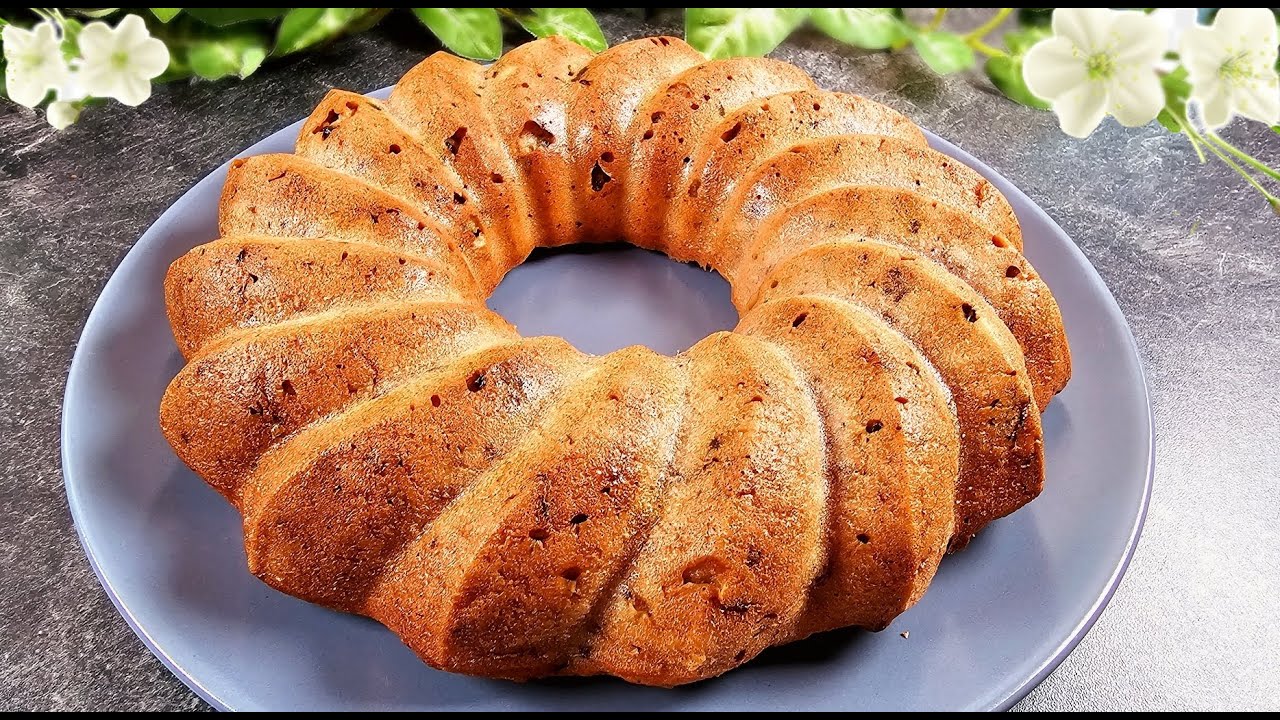 Make this diet cake with oats, yogurt and prunes! It's so delicious and ...