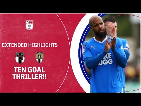 🚨 TEN GOAL THRILLER! | Grimsby Town v Notts County extended highlights - YouTube