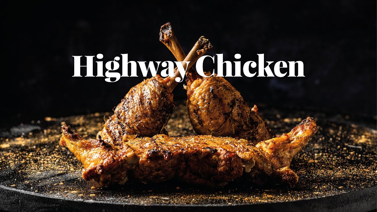 HIGHWAY CHICKEN Recipe | Perfect Juicy Chicken | Big Green Egg - YouTube