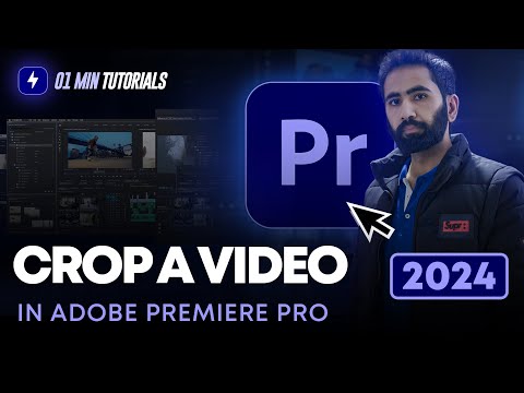 How to Crop A Video in Adobe Premiere Pro 2024 | Premiere Pro Crop Effect